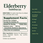 Nature's Bounty elderberry antioxidant benefits