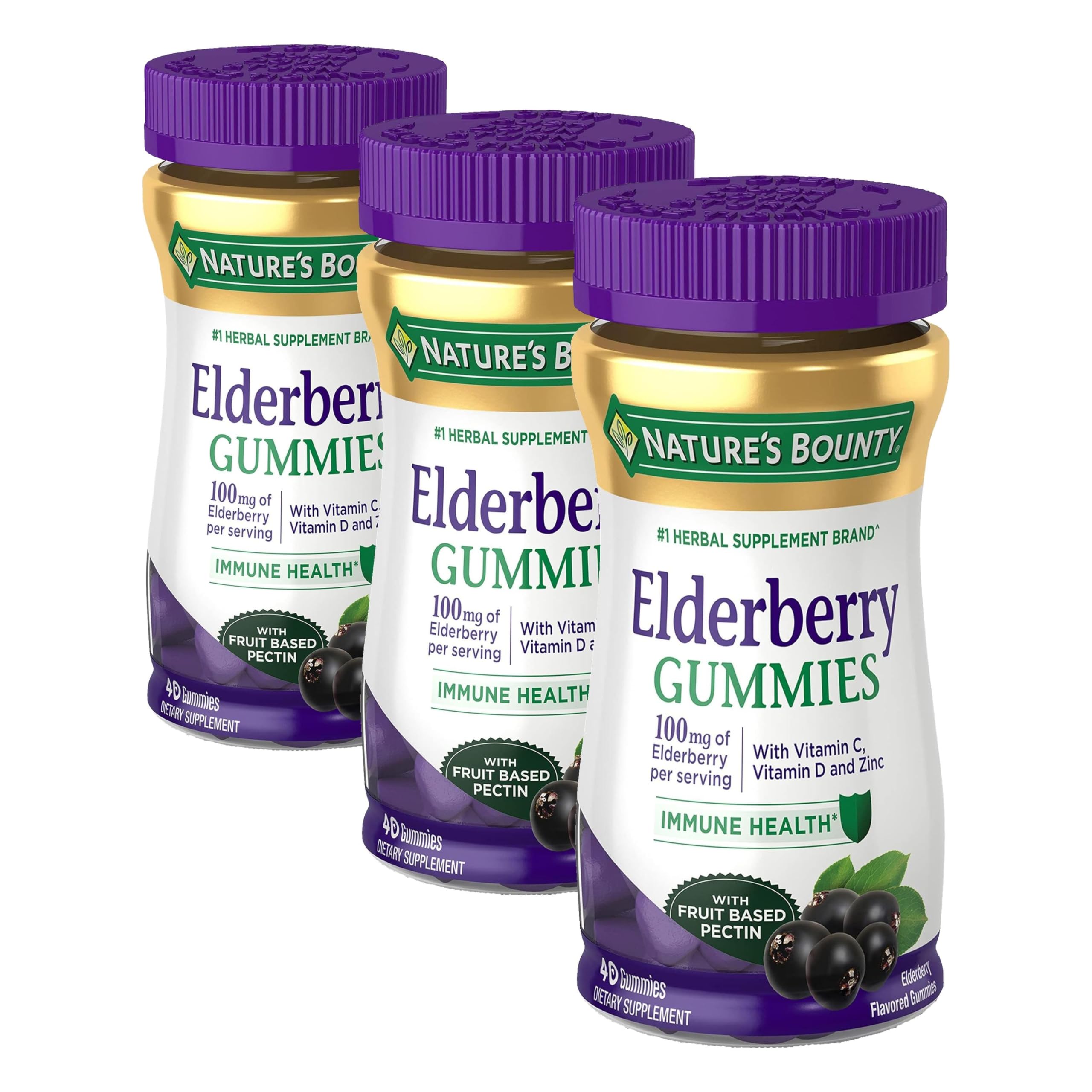 Nature's Bounty elderberry gummies benefits