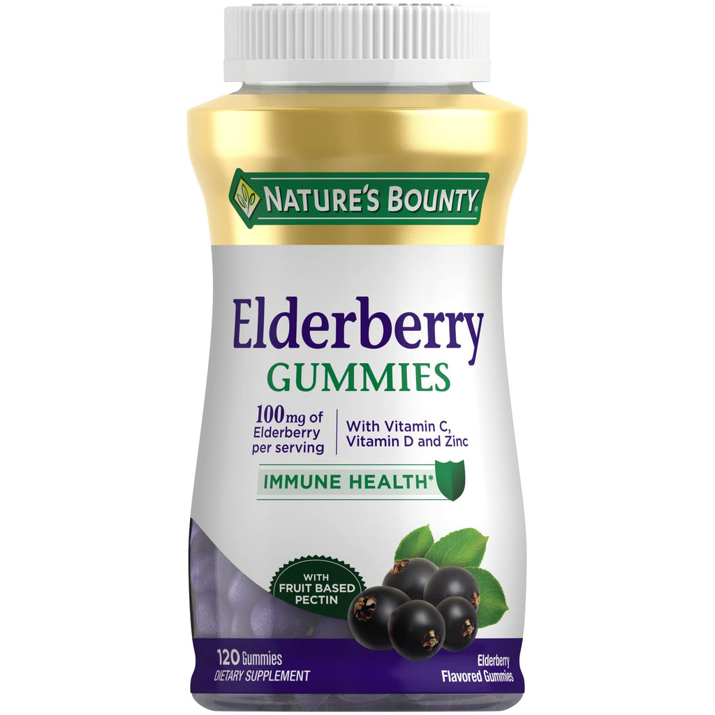 Nature's Bounty elderberry gummies for immunity