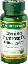 Nature's Bounty Evening Primrose Oil benefits