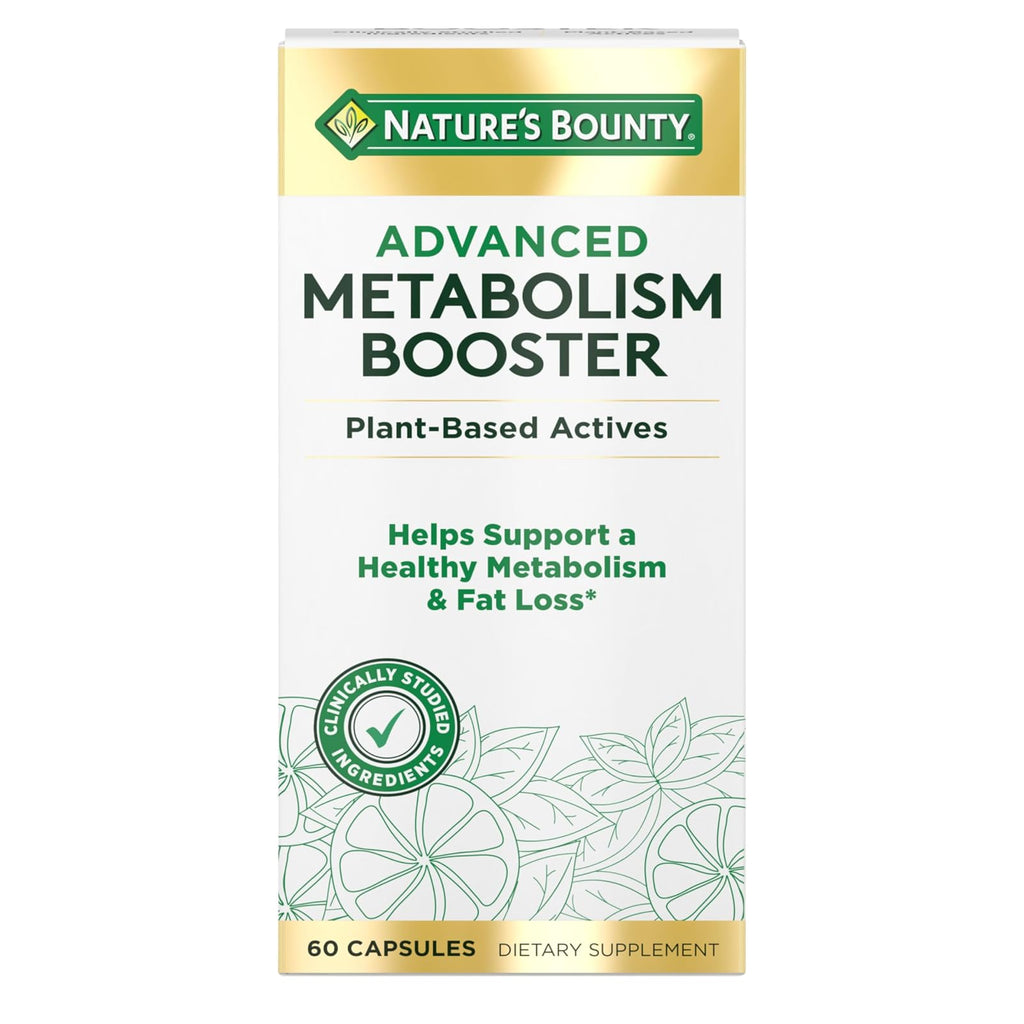 Nature's Bounty fat burners for energy
