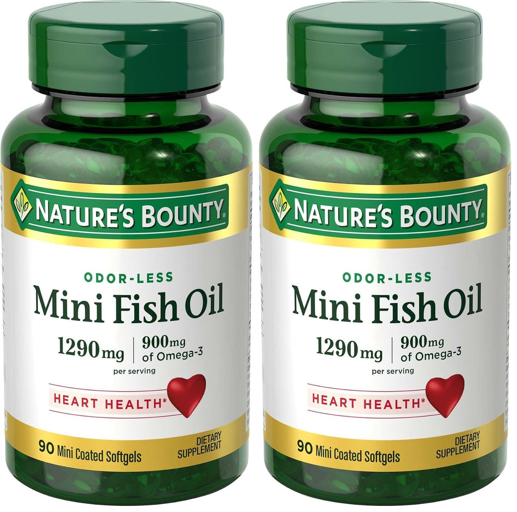 Nature's Bounty fish oil benefits