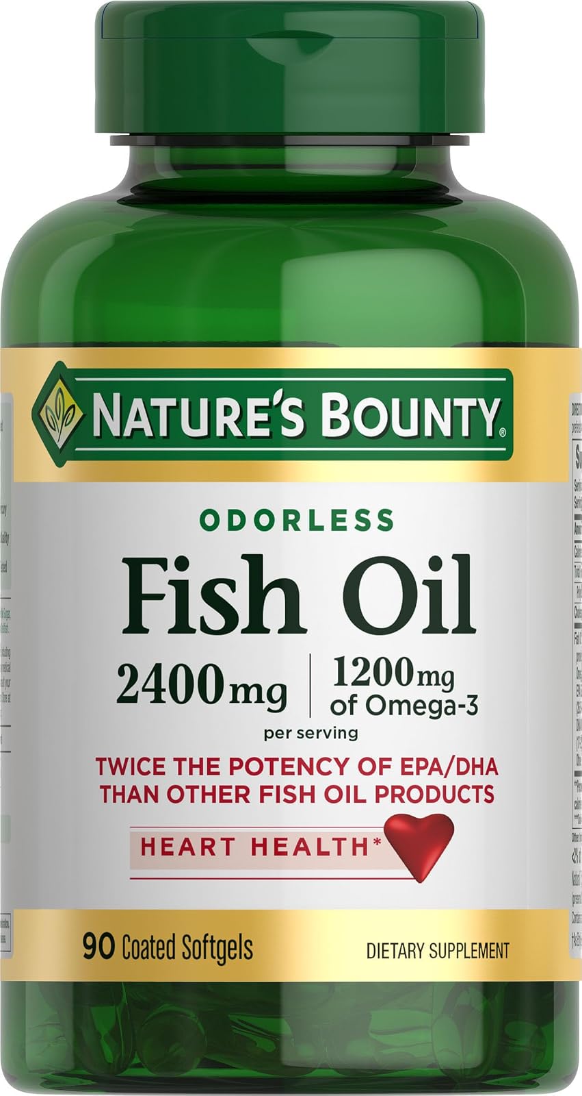 Nature's Bounty fish oil benefits