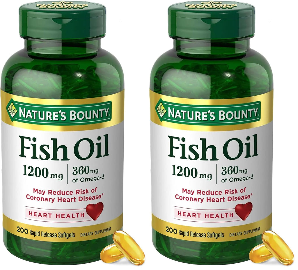 Nature's Bounty fish oil benefits