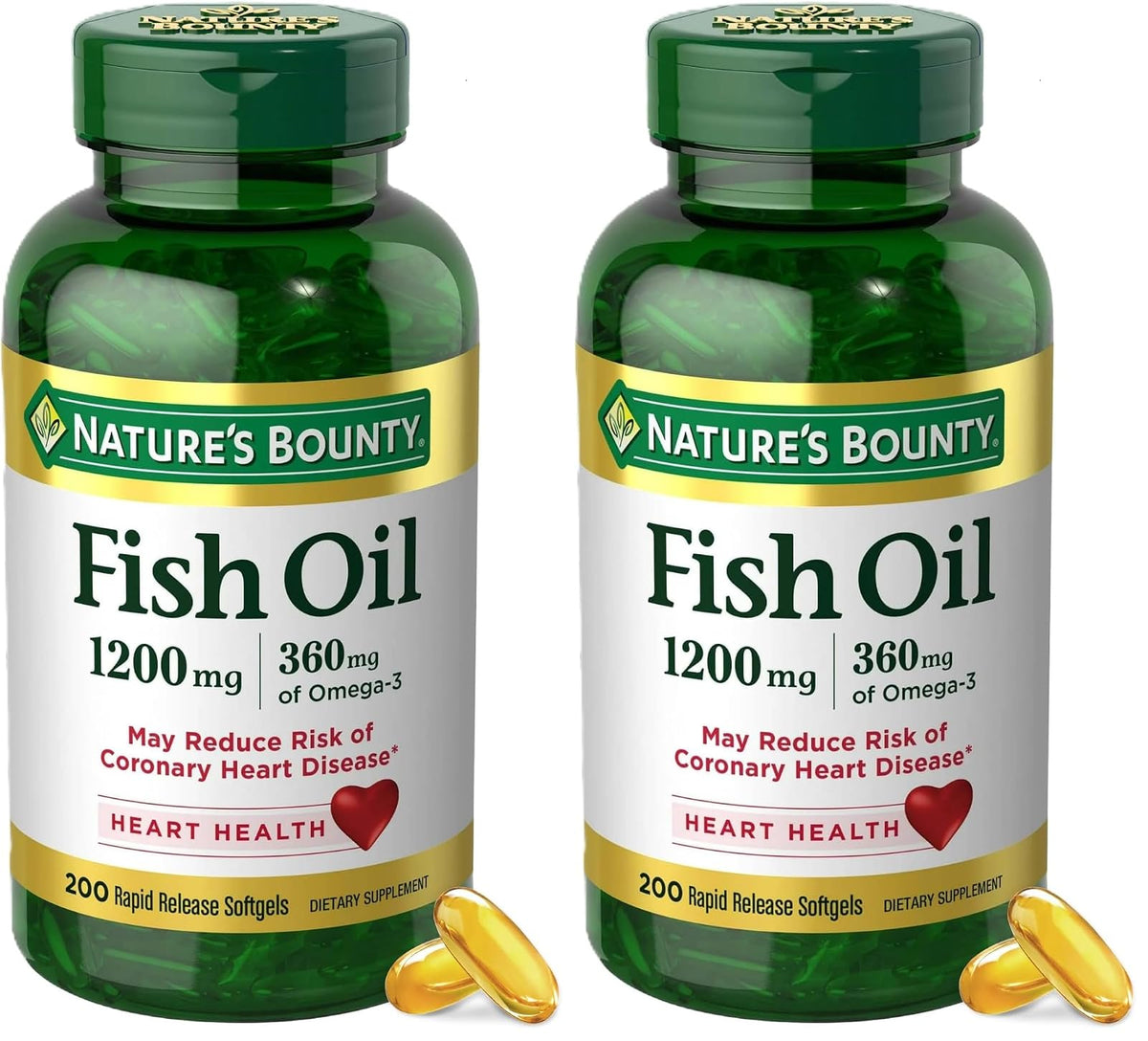 Nature's Bounty fish oil benefits