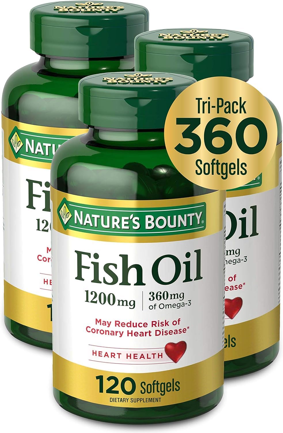 Nature's Bounty fish oil benefits
