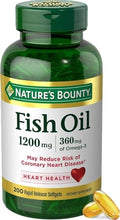 Nature's Bounty fish oil softgels