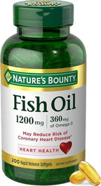 Nature's Bounty fish oil softgels