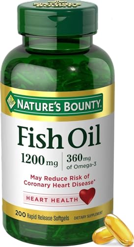 Nature's Bounty fish oil softgels