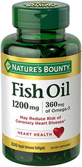 Nature's Bounty fish oil softgels