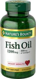 Nature's Bounty fish oil softgels