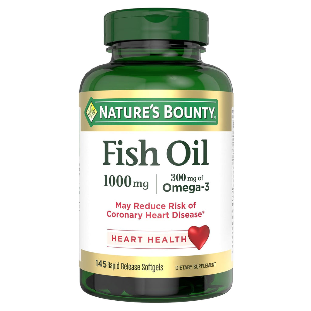Nature's Bounty fish oil softgels