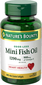 Nature's Bounty fish oil softgels