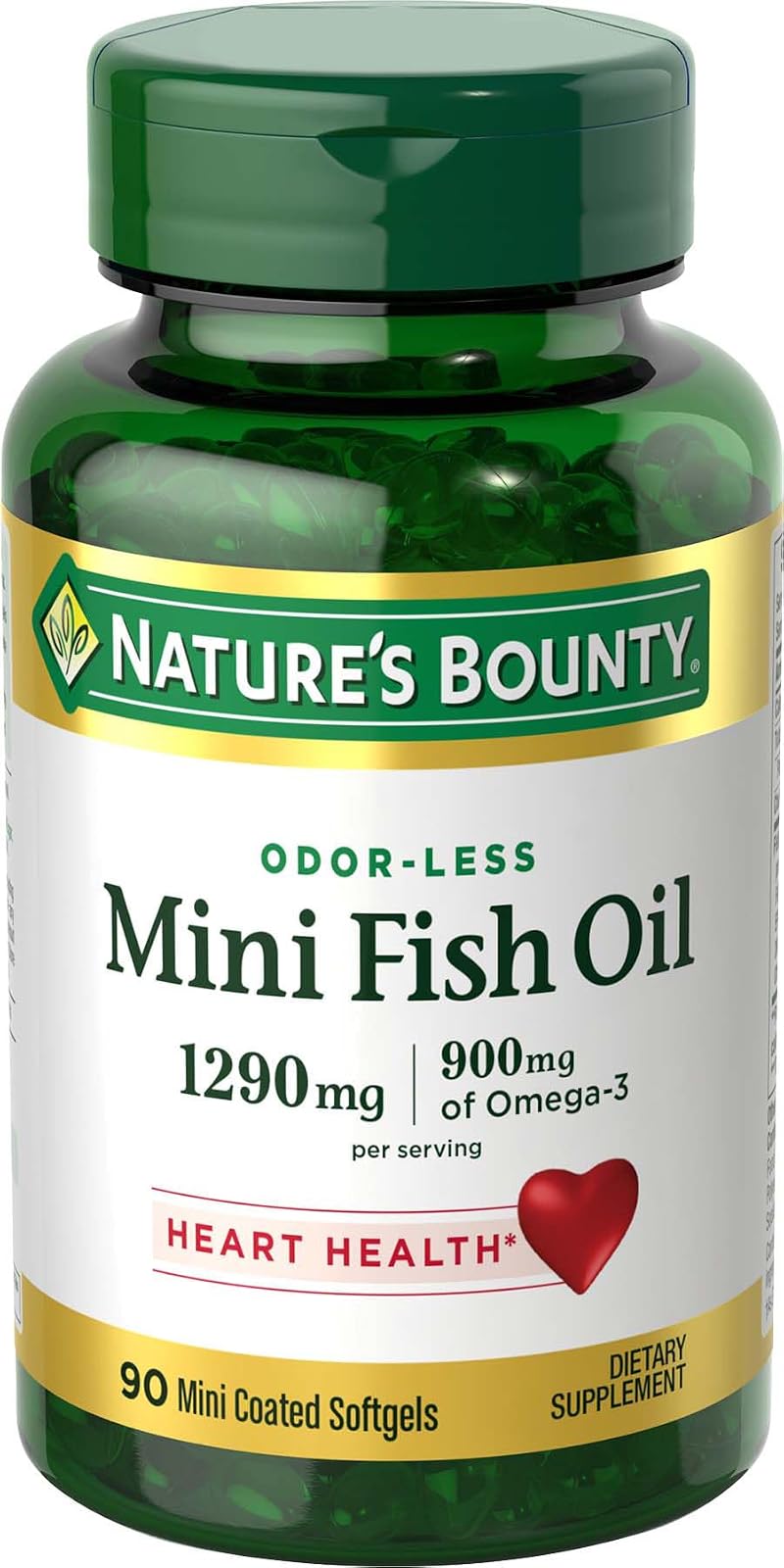 Nature's Bounty fish oil softgels