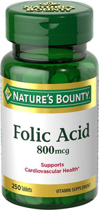 Nature's Bounty folic acid supplement
