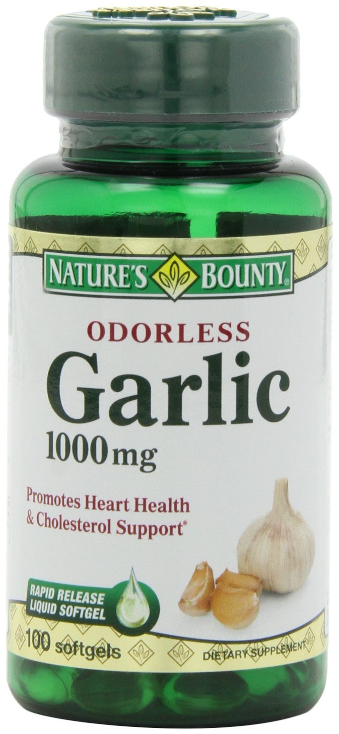 Nature's Bounty garlic extract benefits