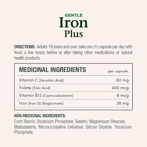 Nature's Bounty gentle iron benefits