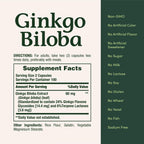 Nature's Bounty ginkgo biloba extract