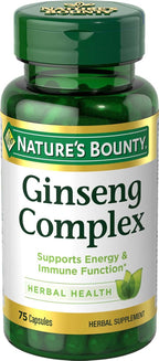 Nature's Bounty Ginseng Complex capsules