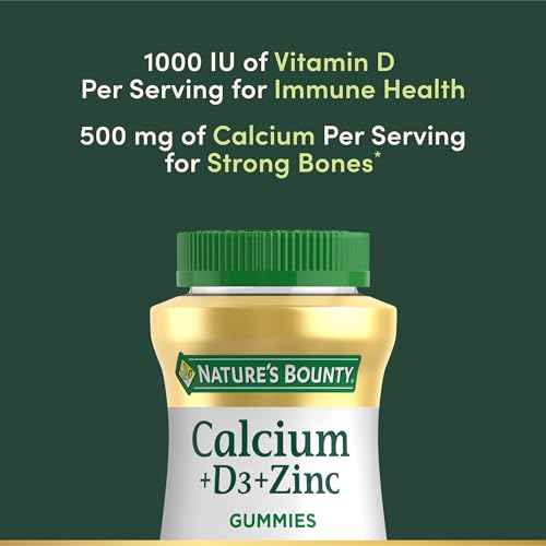 Nature's Bounty gummies for daily mineral intake