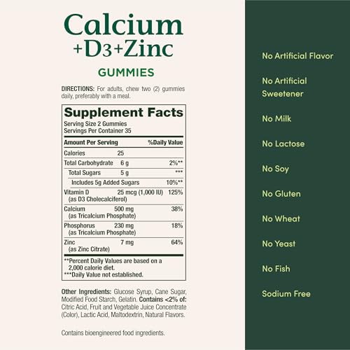 Nature's Bounty gummies for kids and adults
