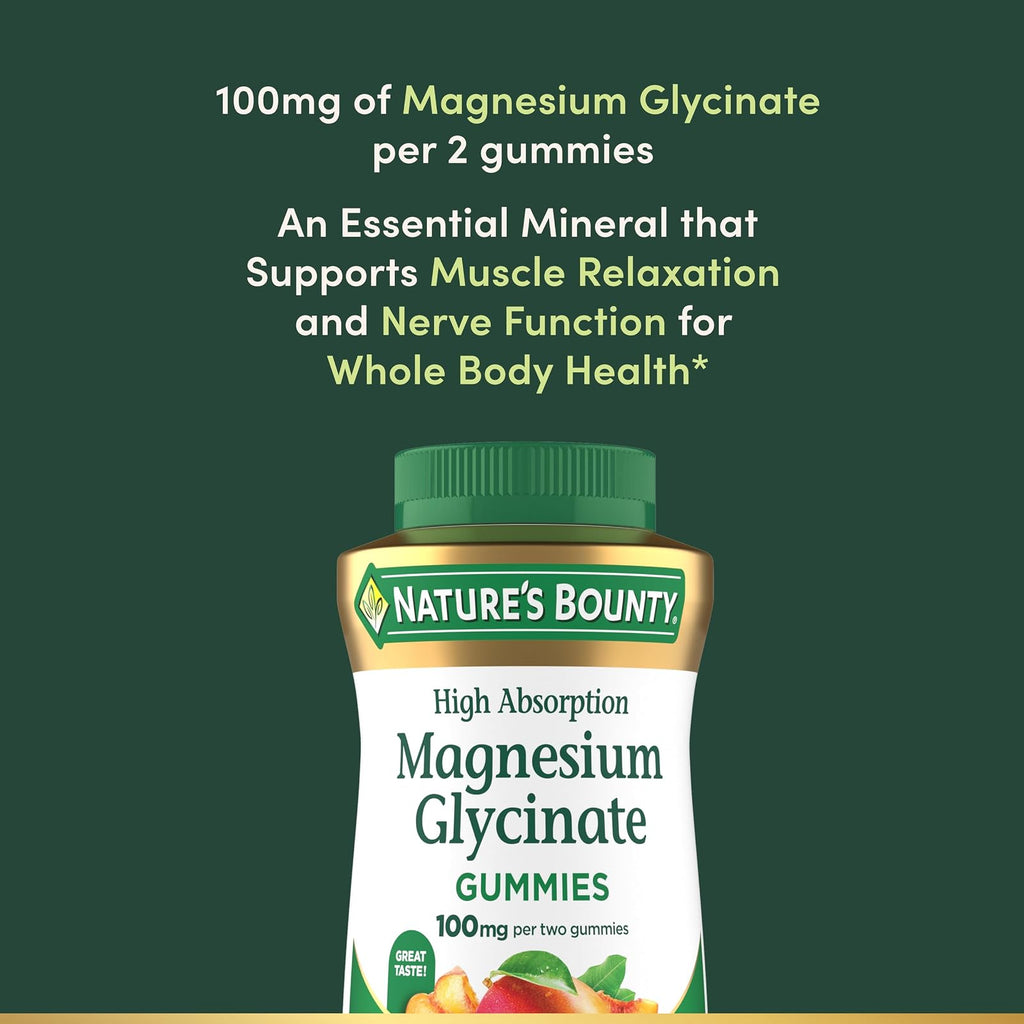 Nature's Bounty gummies support muscle health