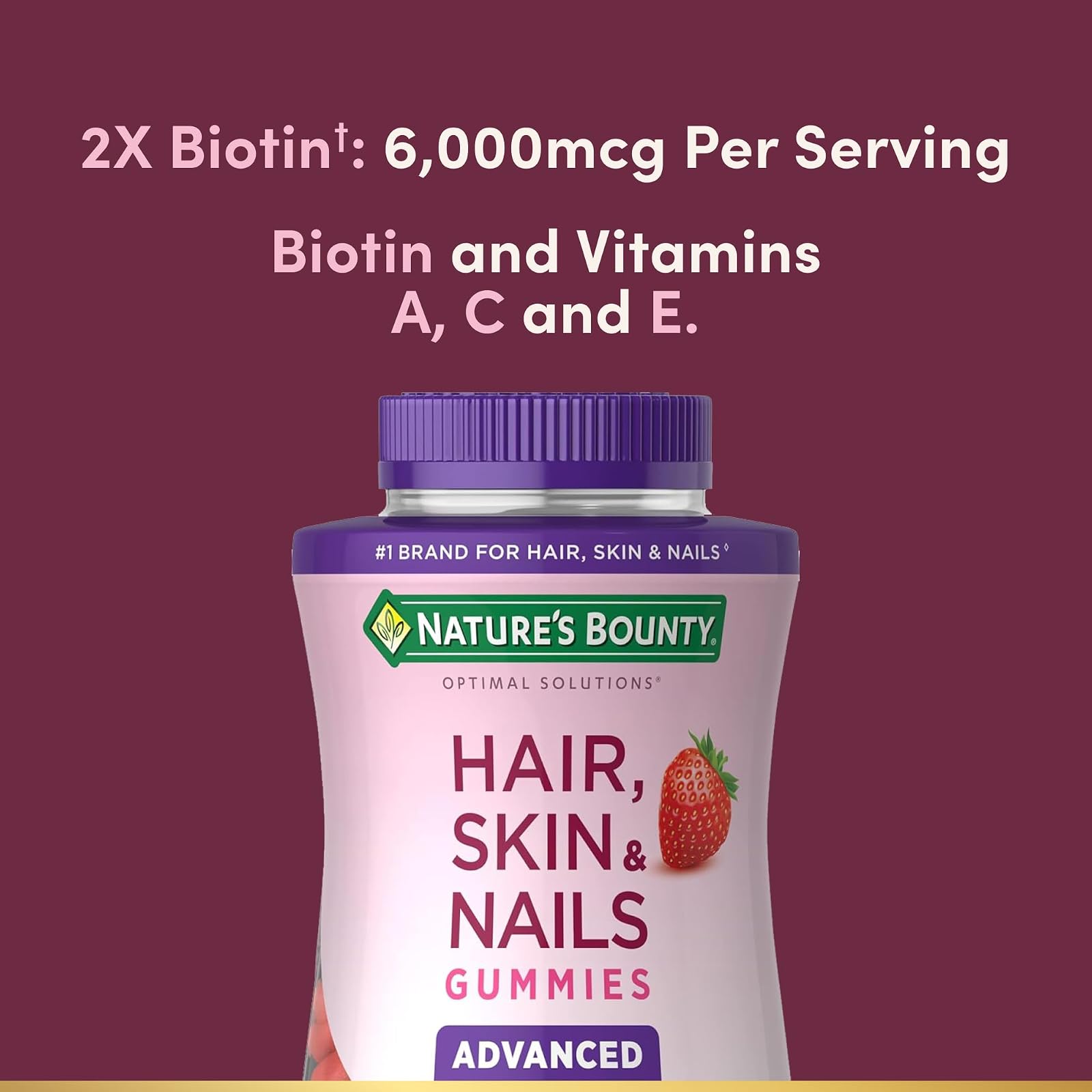 Nature's Bounty hair growth support