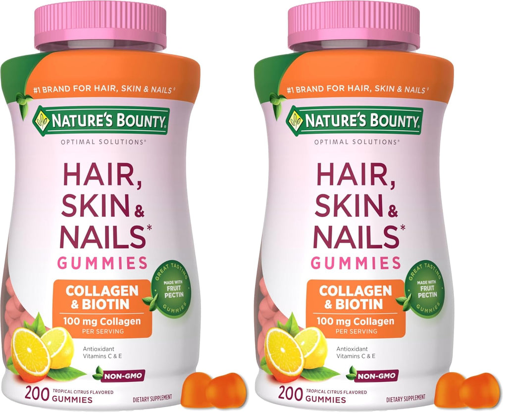 Nature's Bounty hair gummies for beauty