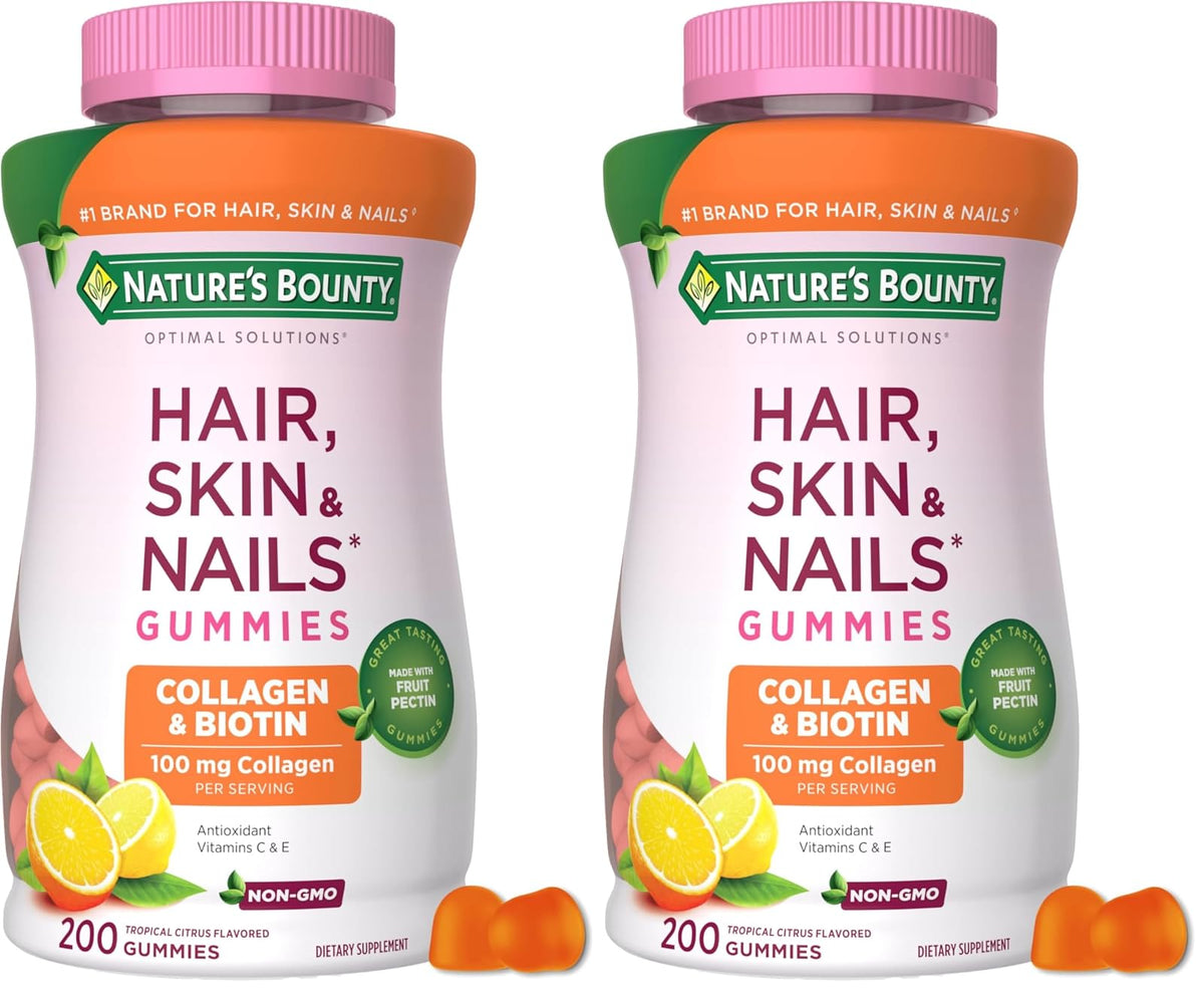 Nature's Bounty hair gummies for beauty