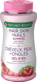 Nature's Bounty hair skin & nails gummies