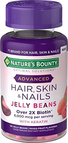 Nature's Bounty hair skin nails jelly beans