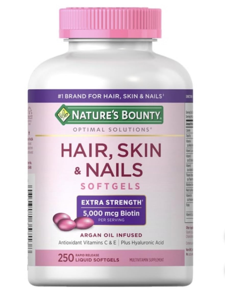 Nature's Bounty hair skin & nails supplement