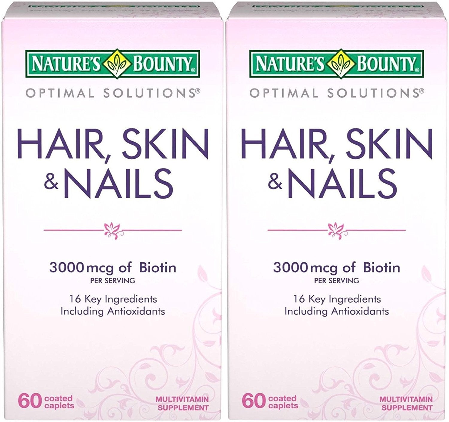Nature's Bounty hair skin nails supplements