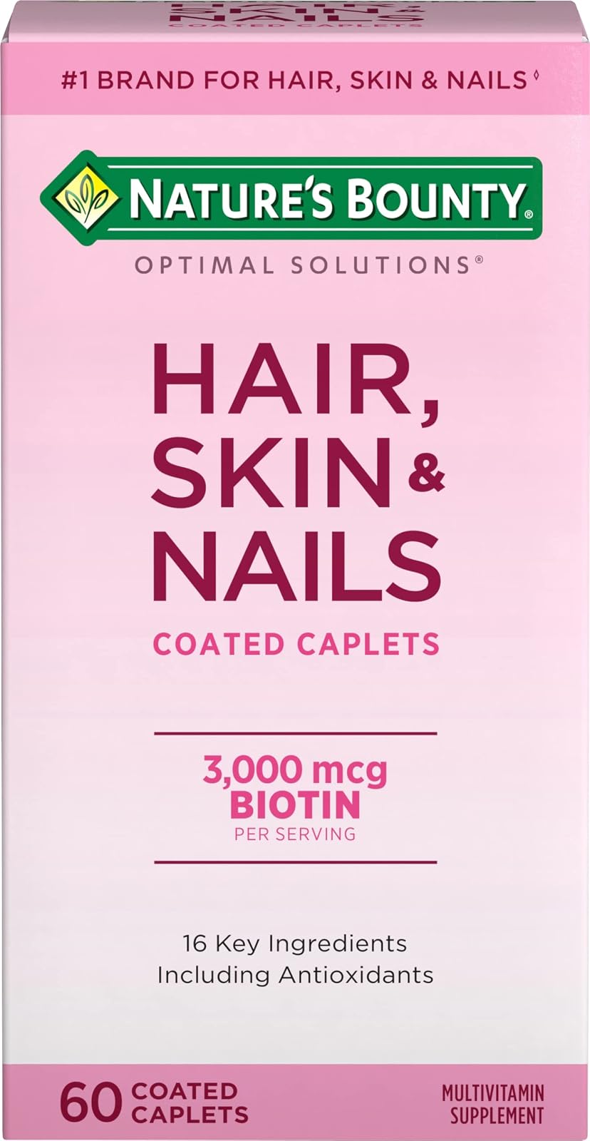 Nature's Bounty hair vitamins for beauty