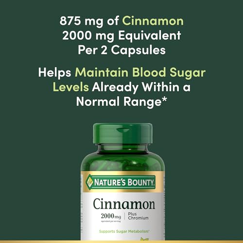Nature's Bounty herbal cinnamon capsules