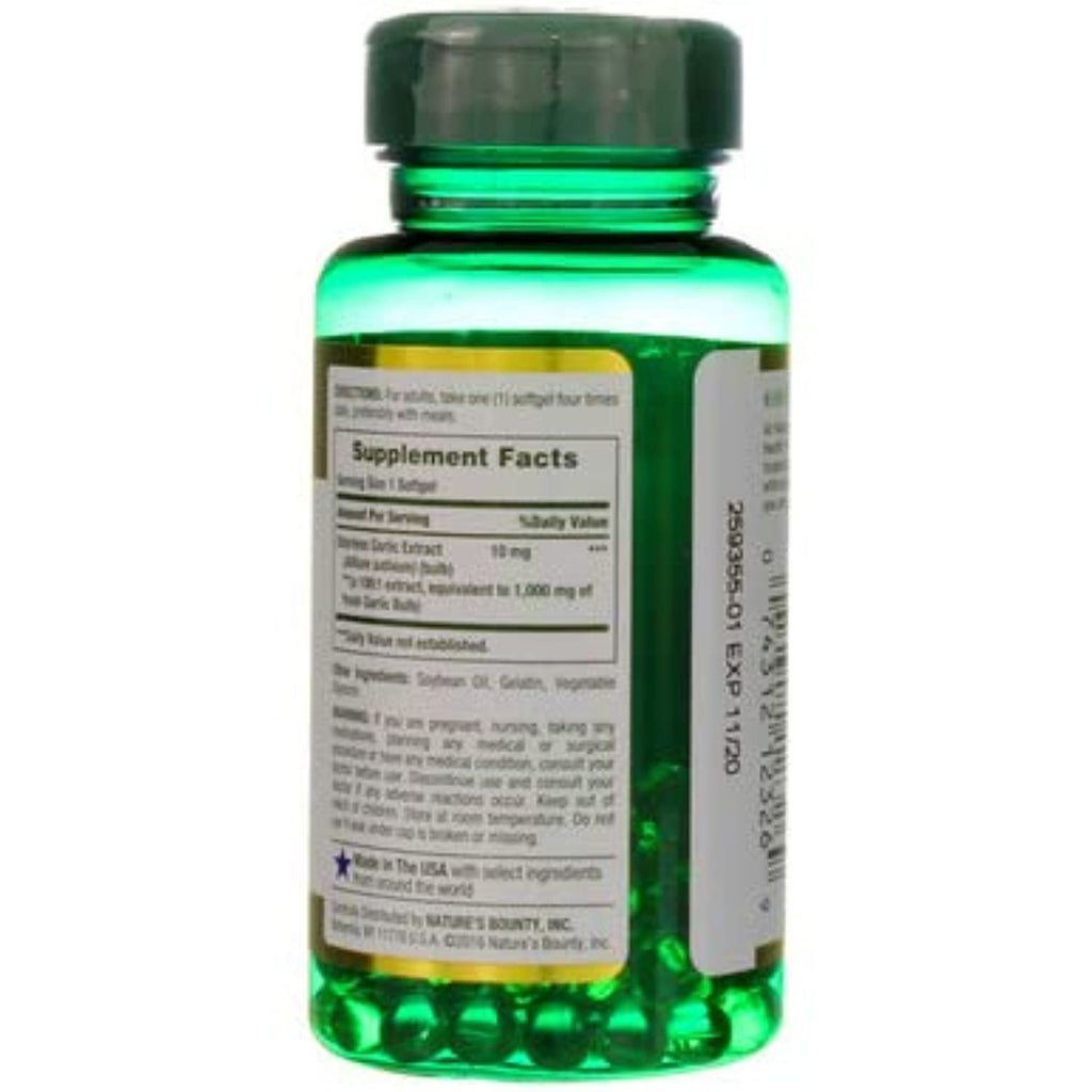 nature's bounty herbal supplement