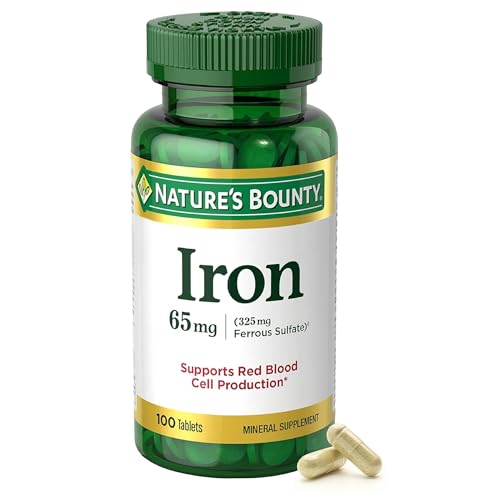 Nature’s Bounty iron supplement for energy