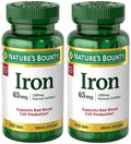 Nature's Bounty iron supplement for energy