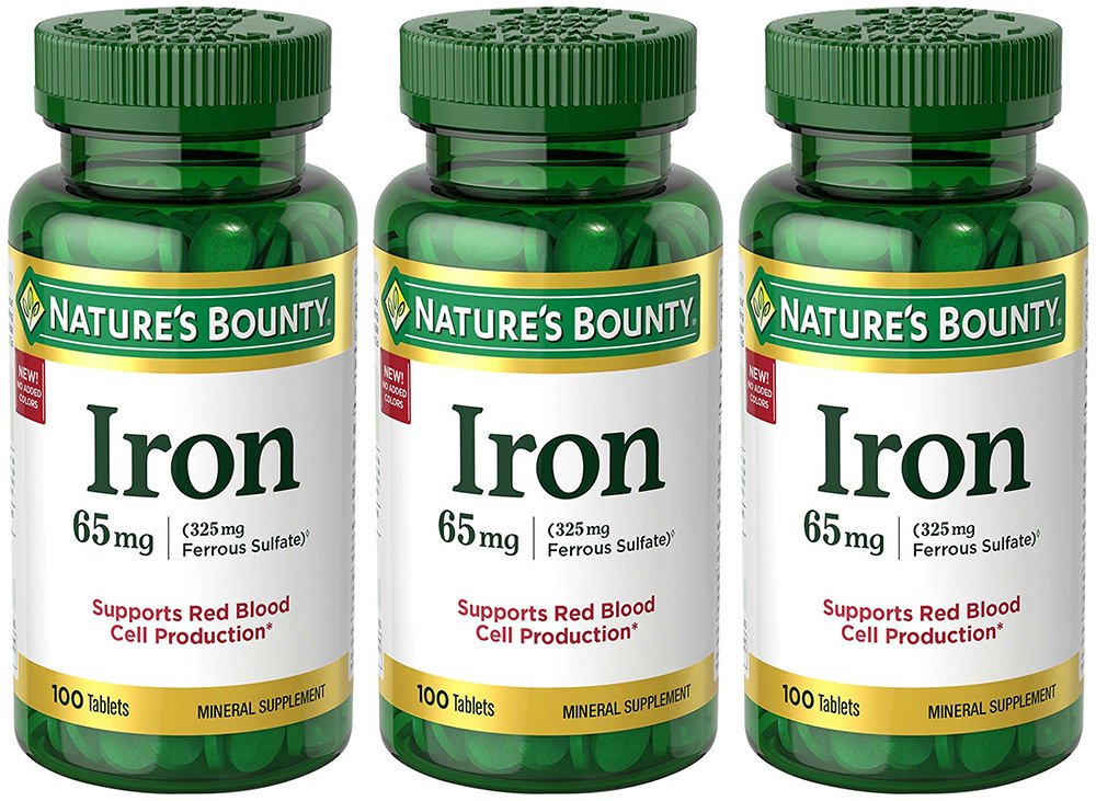 Nature's Bounty iron supplement for women