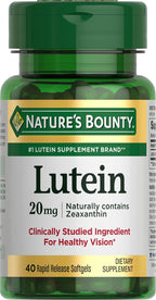 Nature's Bounty Lutein softgels