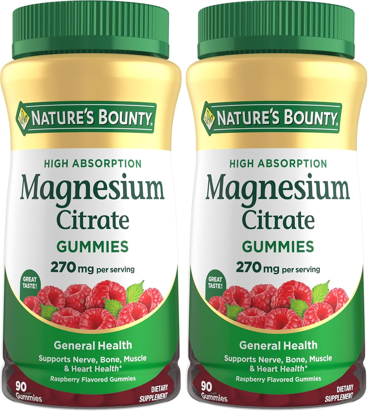 Nature's Bounty magnesium citrate gummies