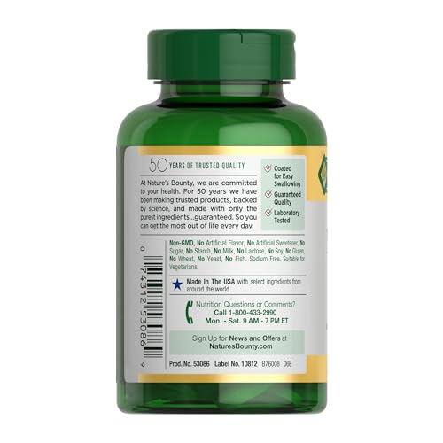 Nature's Bounty magnesium for overall vitality