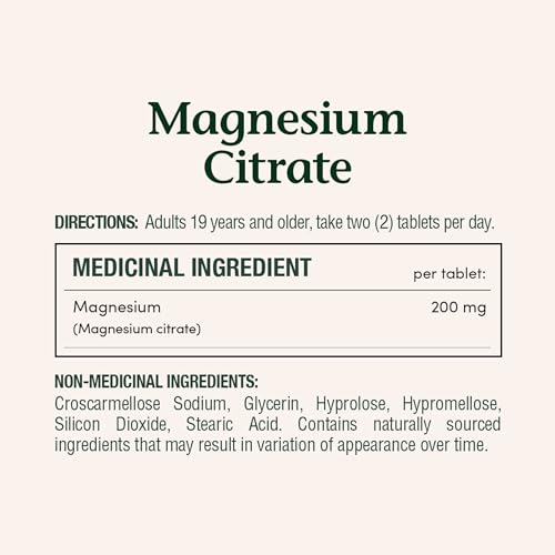 Nature's Bounty magnesium for relaxation
