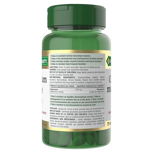 Nature's Bounty magnesium for vitality