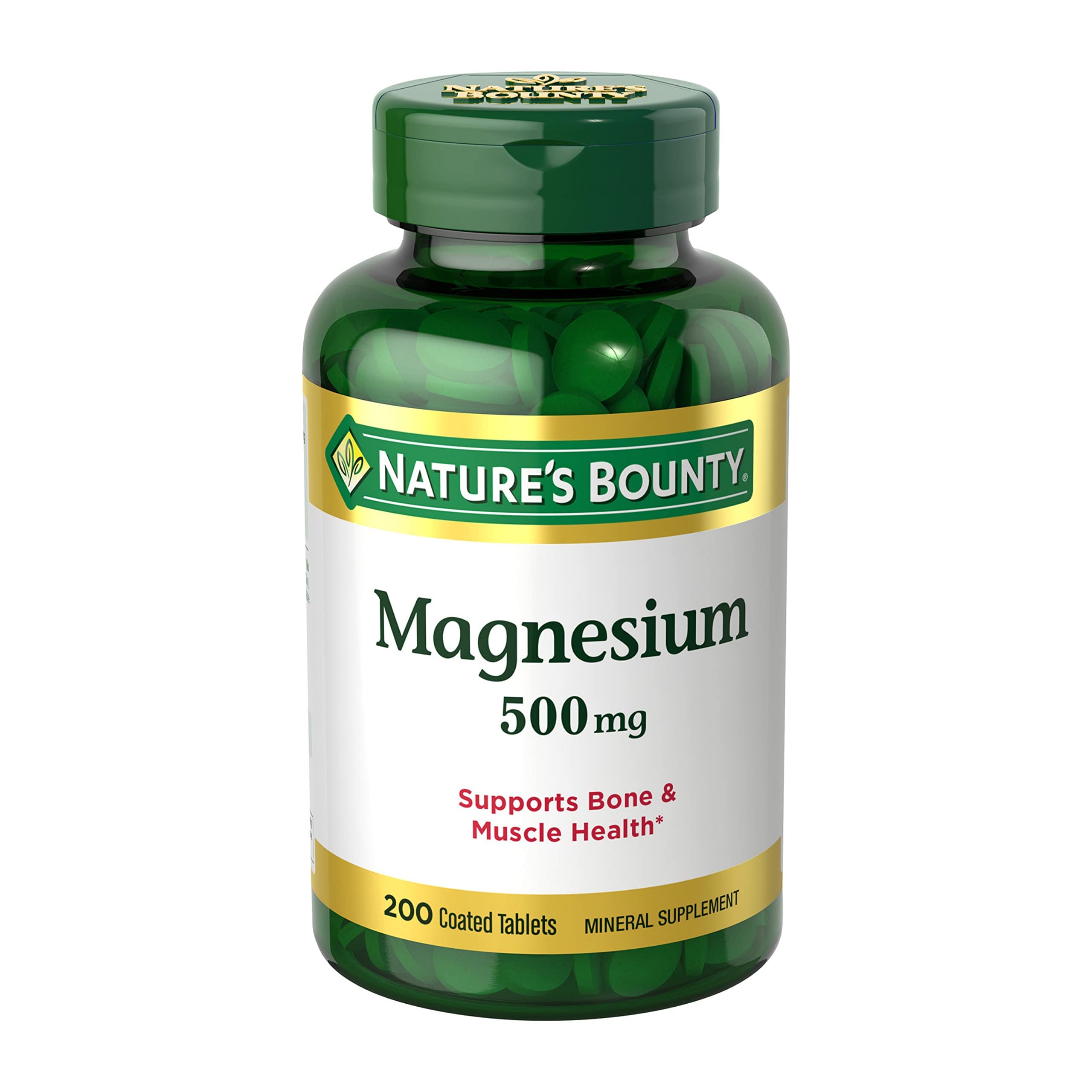 Nature’s Bounty magnesium tablets for wellness