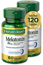 Nature's Bounty melatonin 10mg tablets