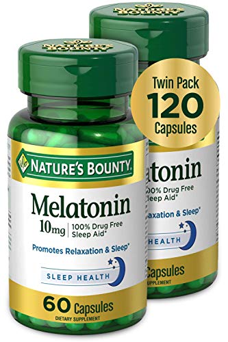 Nature's Bounty melatonin 10mg tablets