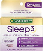 nature's bounty melatonin 10mg tablets