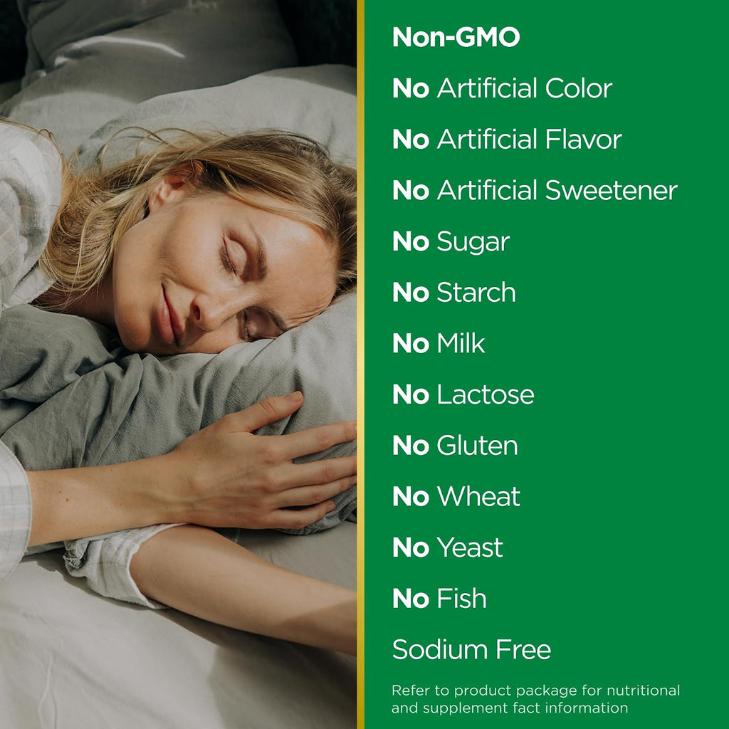 Nature's Bounty melatonin for restful nights