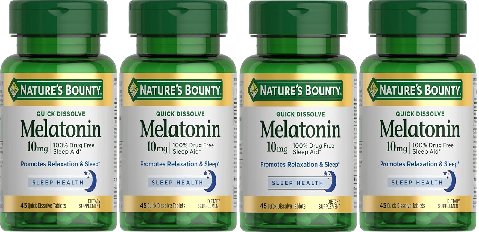 Nature's Bounty melatonin quick dissolve